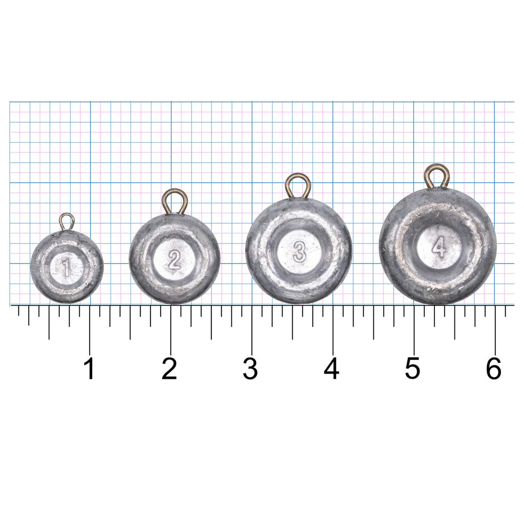 Lead Disc Sinker – Rite Angler