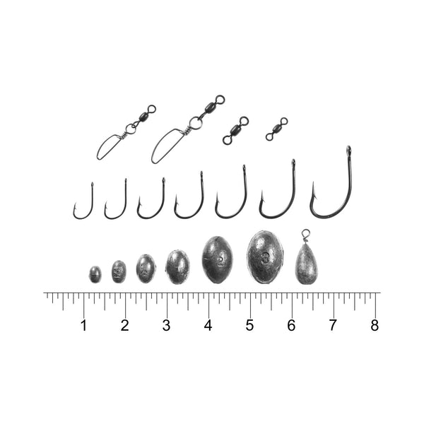377-Piece Large Tackle Kit: All-in-One Fishing Essentials | Rite Angler