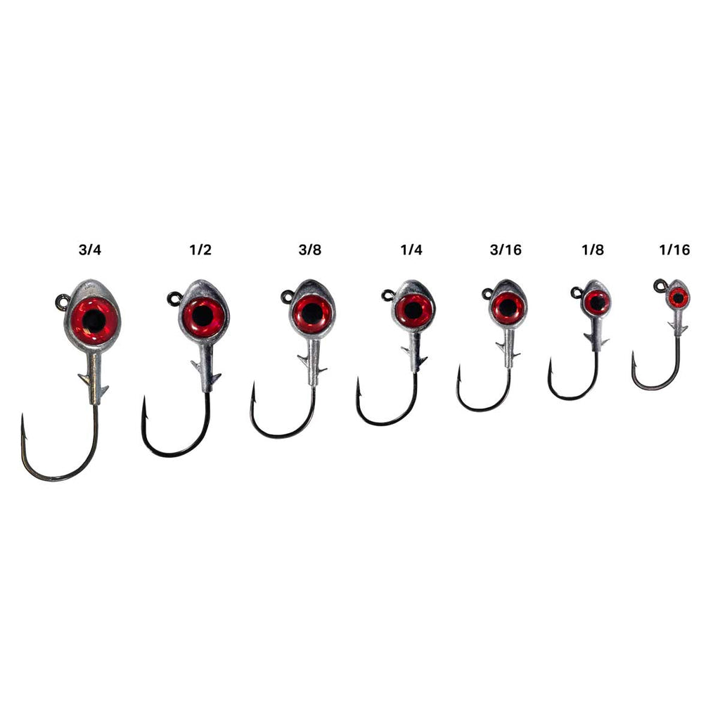 22-Piece Red Eye Jig Kit: Ultimate Jig Head Kit for Epic Fishing | Rite ...